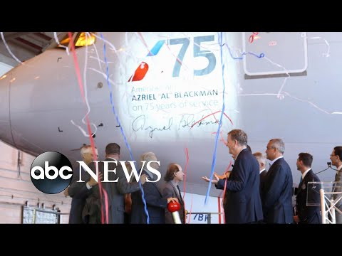 American Airlines employee celebrates 75 years on the job