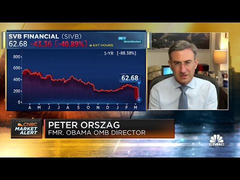 Silicon Valley Bank faces 'classic run on a bank', says Lazard's Peter Orszag
