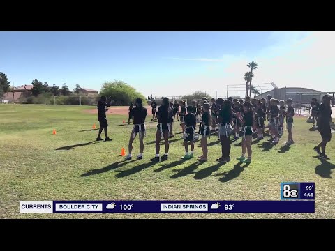 Las Vegas Raiders join Clark County School District to boost youth flag football