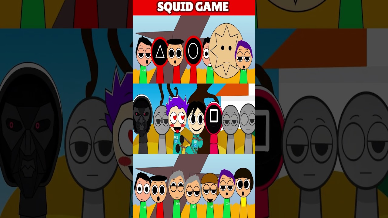 Incredibox Sprunki Sqiud Game *MIX VERSION*