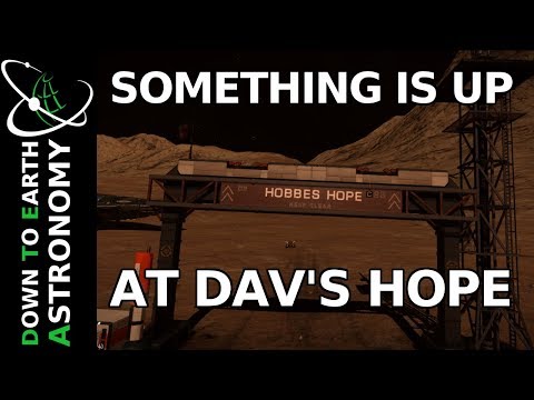 SOMETHING IS UP AT DAV'S HOPE