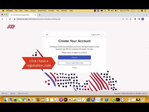 ADP Employee Registration Tutorial