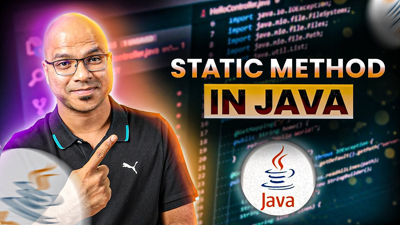 #38 Static Method in Java