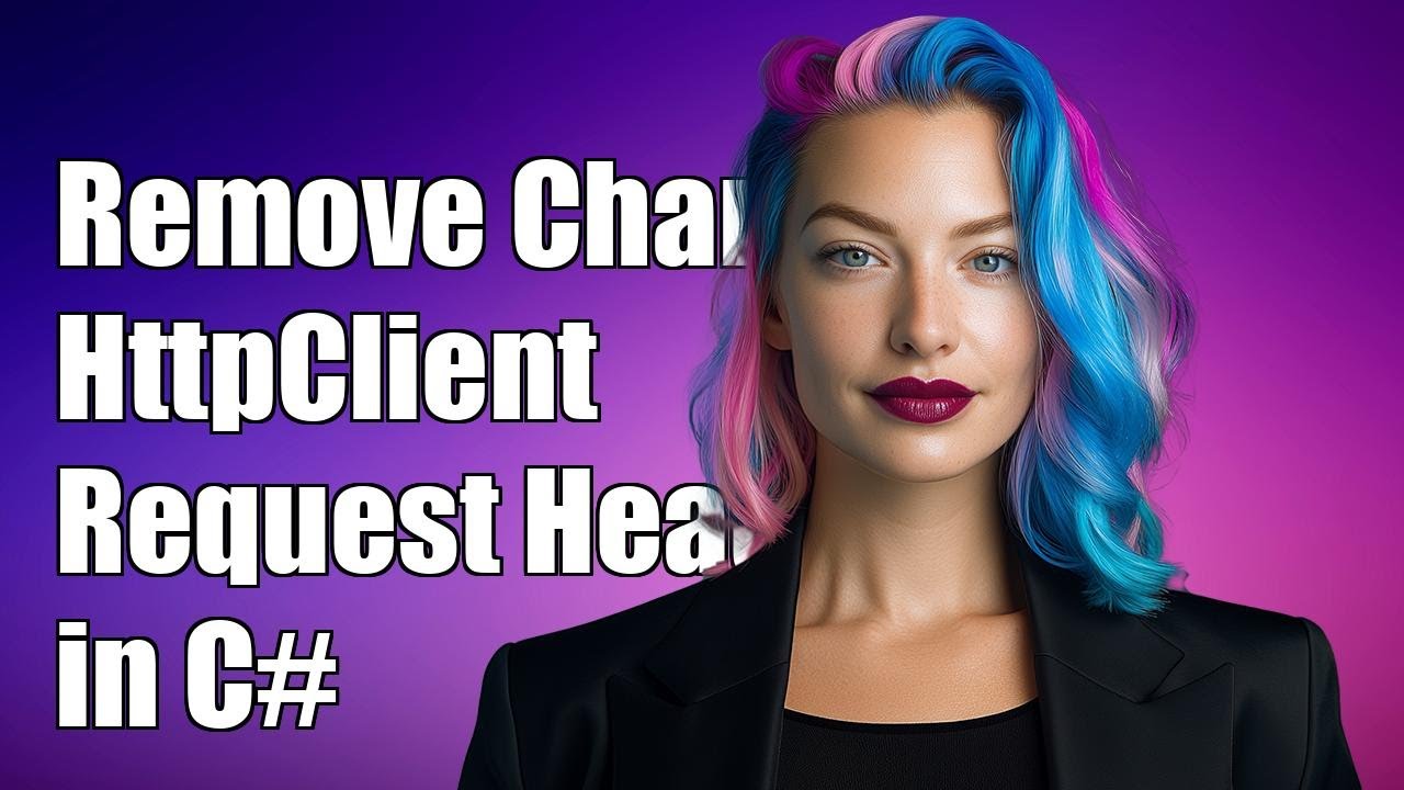 How to Remove Default Charset from HttpClient Request Header in C#