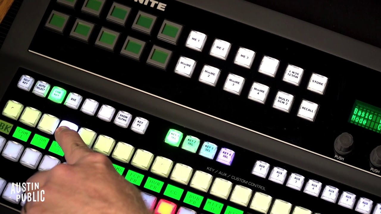 Ross Carbonite Switcher Chroma Keying