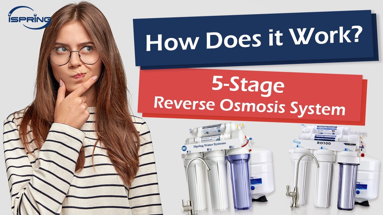 How does a 5-stage Reverse Osmosis Water Filter System Work? | Filtration Process Explained