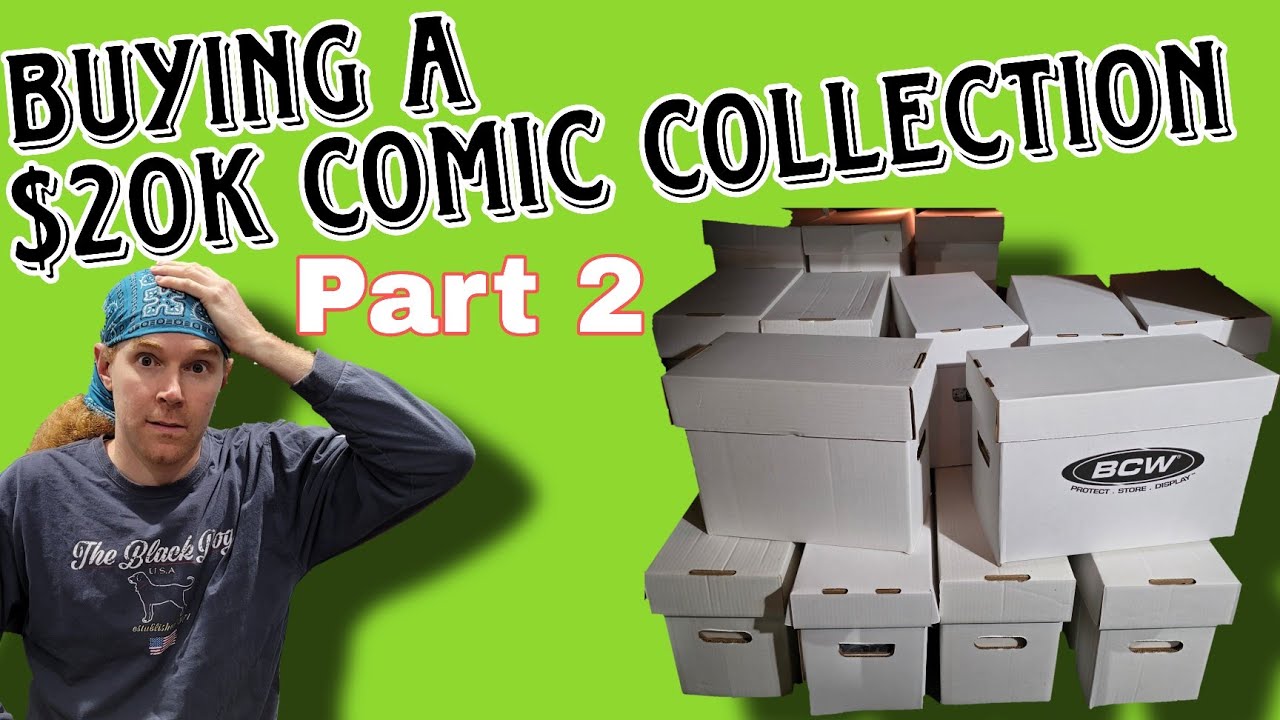 Buying a $20,000 Comic Book Collection - Part 2