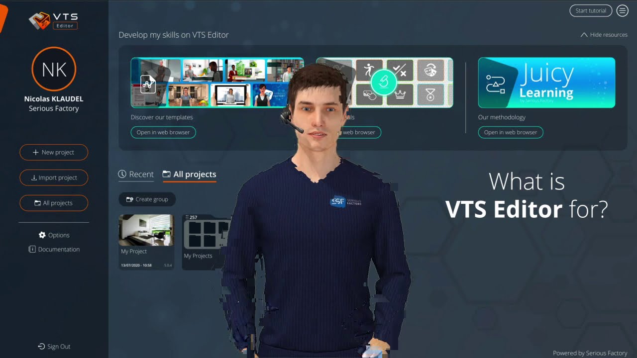First Step : What is VTS Editor for?