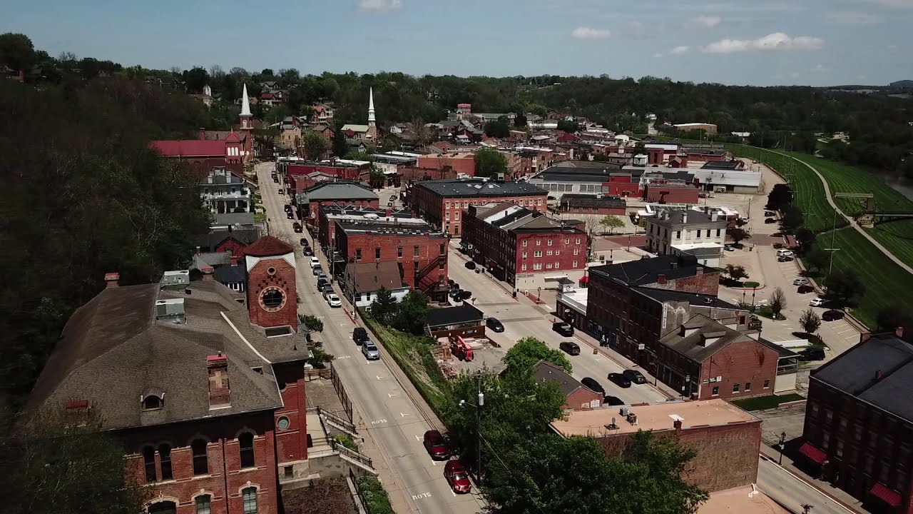 Galena Illinois by Air