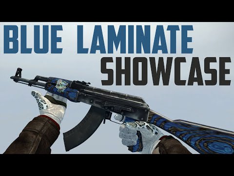 Blue Laminate Showcase (Skin Showcase) ($800 Sticker!)