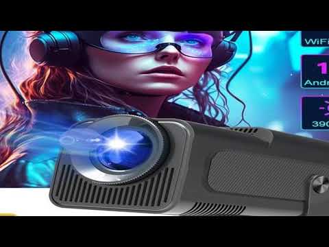 Magcubic 4K Native 1080P Android 11 Projector 390ANSI HY320 Dual Wifi6 BT5.0 Cinema Outdoor Portable