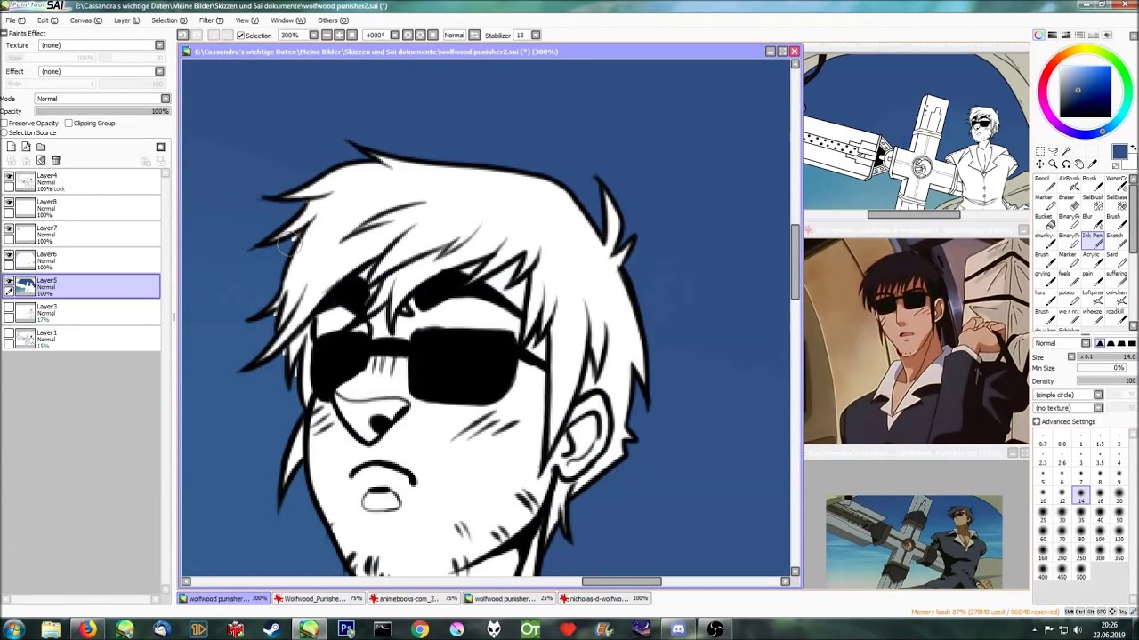 Speedpaint .:Nicholas Wolfwood:.