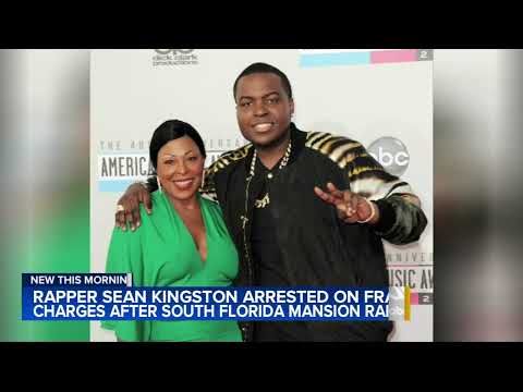 Rapper Sean Kingston and his mother arrested on fraud, theft charges after SWAT raid
