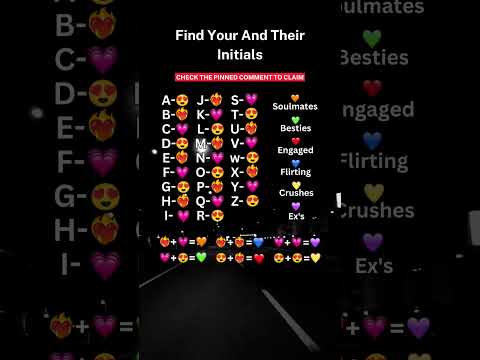 Initials Signs: Find Your And Their Initials #viral #foryou #fypシ #initials #shorts