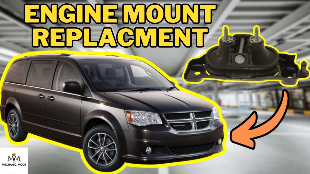 2011-2017 Dodge Caravan & Chrysler Town and Country Upper Engine Mount Replacement