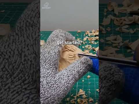 Best beginner carving project? Start with a sloth🦥 Easy, fun and a great way to get the hang of it✨