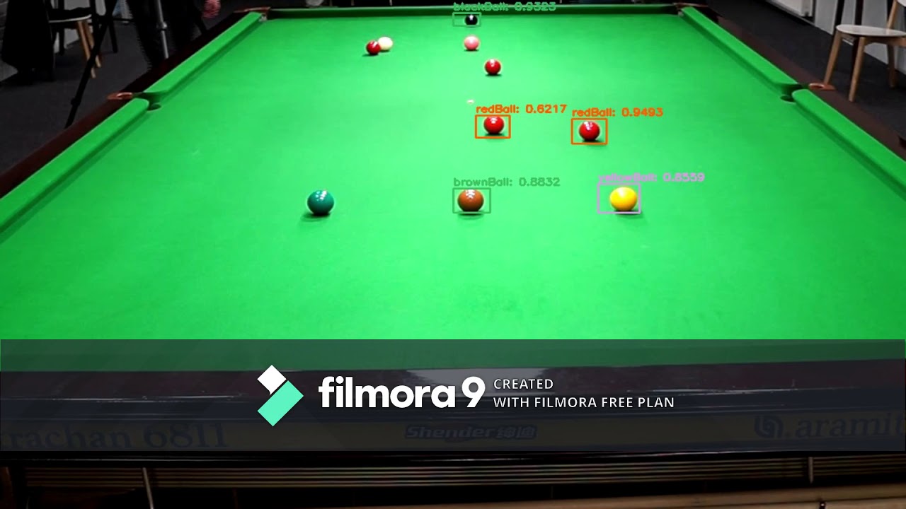 BillyStat - Detecting snooker balls with YOLOv3