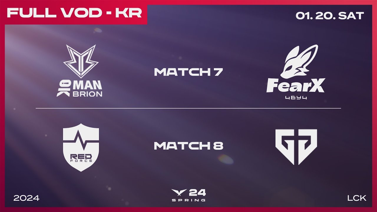 [電競] 2024 LCK Spring W1D4 - 看板LoL - PTT網頁版