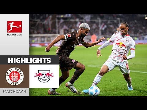 First Point In The Bundesliga ! | FC St. Pauli - RB Leipzig 0-0 | Highlights | Matchday 4