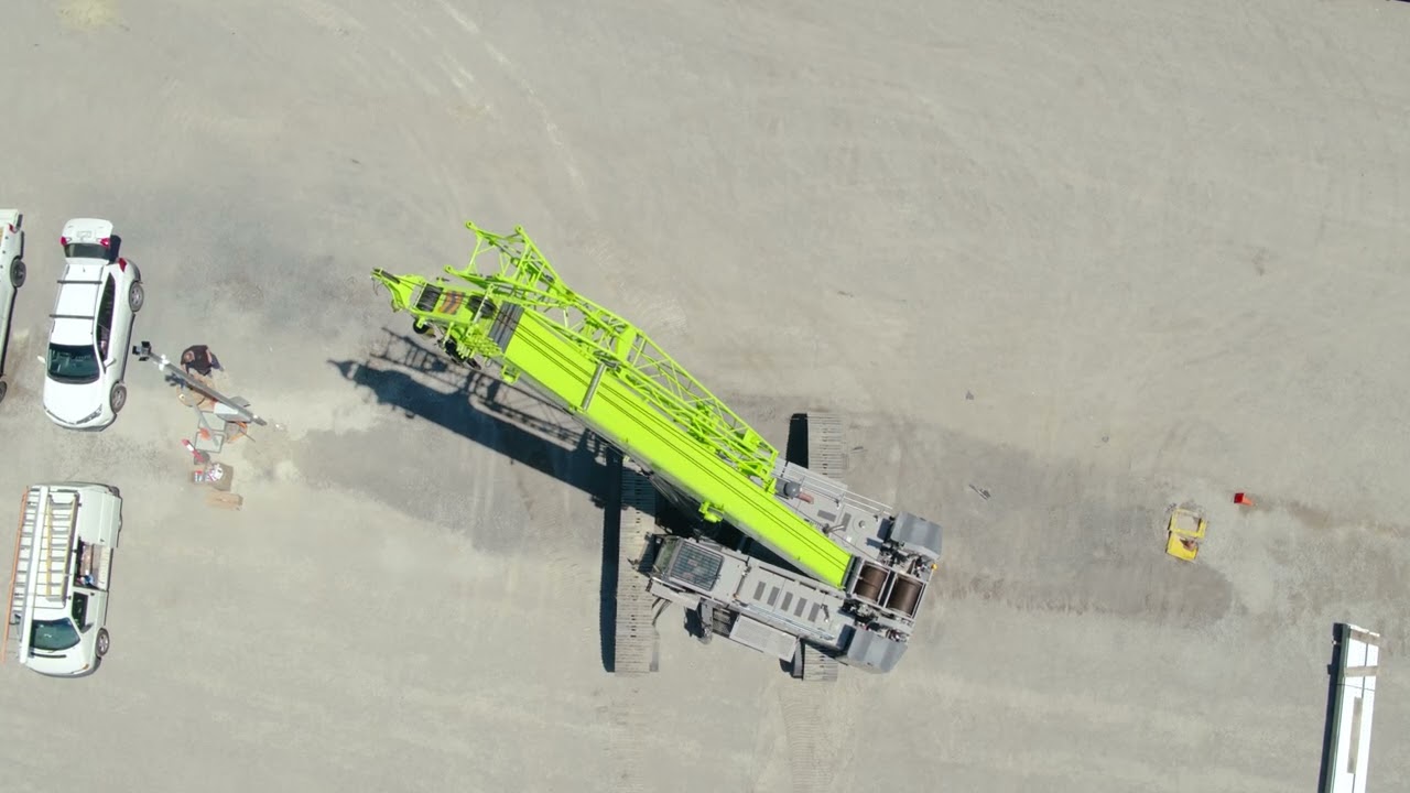 Gleason Cranes   ZCT600V5 Crawler Crane