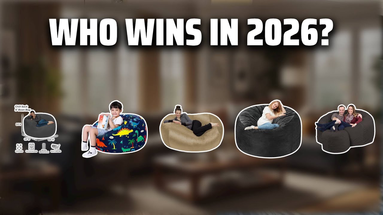 The Top 5 Best Big Bean Bag in 2026 - Must Watch Before Buying!