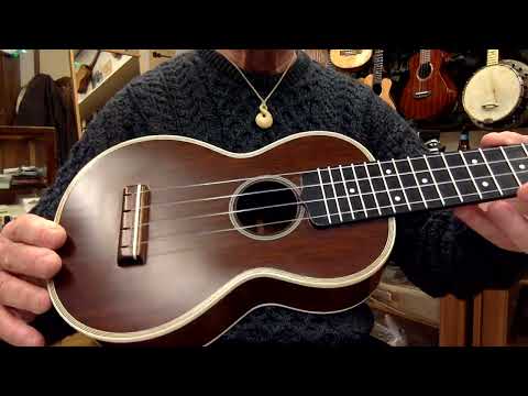 Ukulele Mania Demo "Guava Jam" on Martin 1990's Vintage Style 3 Mahogany Soprano #5452