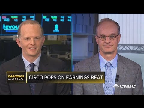 Cisco pops on earnings beat as it shifts to more software and services