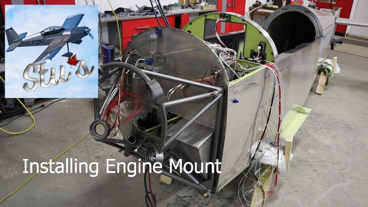Aviation: Vans RV Aircraft - RV4 ENGINE Mount Installation