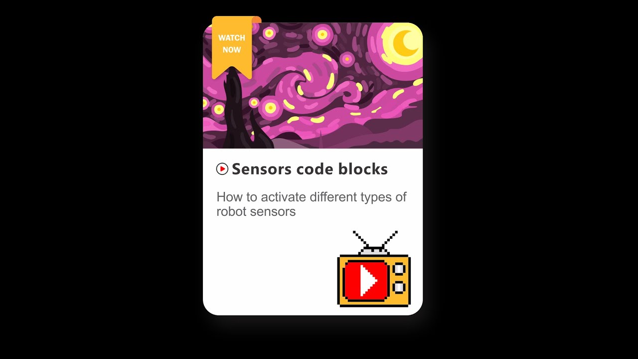 Kainundrum - Virtual KaiBot sensor coding blocks
