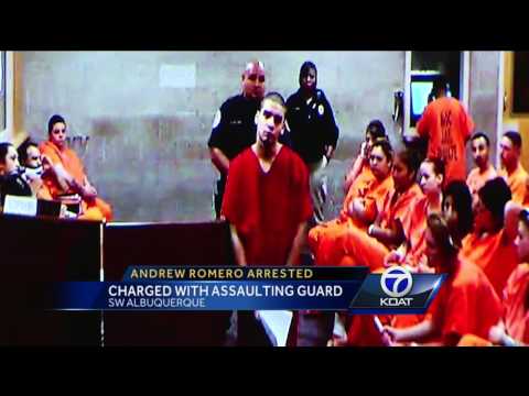 Andrew Romero Arrested: Charged with Assaulting Guard