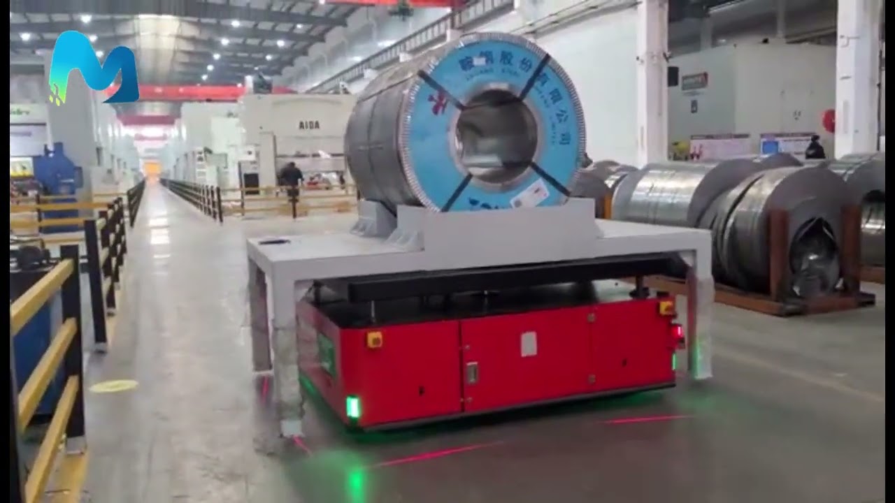 AGV for Steel Coil Handling | Heavy Load Automated Transport Solution