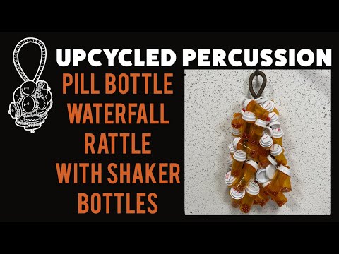 Upcycled Percussion - Extra Large Pill Bottle Waterfall | Reverb