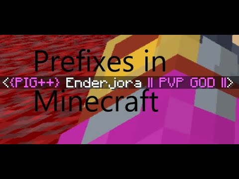 Steam Community :: Video :: How to make Prefixes/Suffixes in Minecraft ...