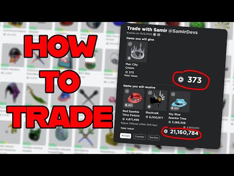 How to Trade on Roblox 2024
