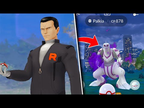 HOW TO CATCH SHADOW PALKIA IN POKEMON GO! Defeat Giovanni Tutorial / Team Rocket Takeover!
