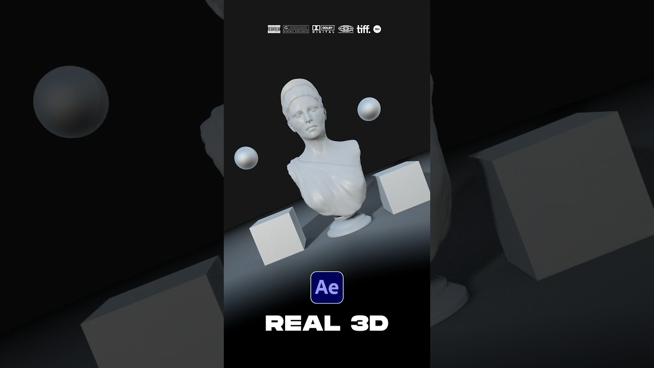 Create Real 3D Objects in After Effects