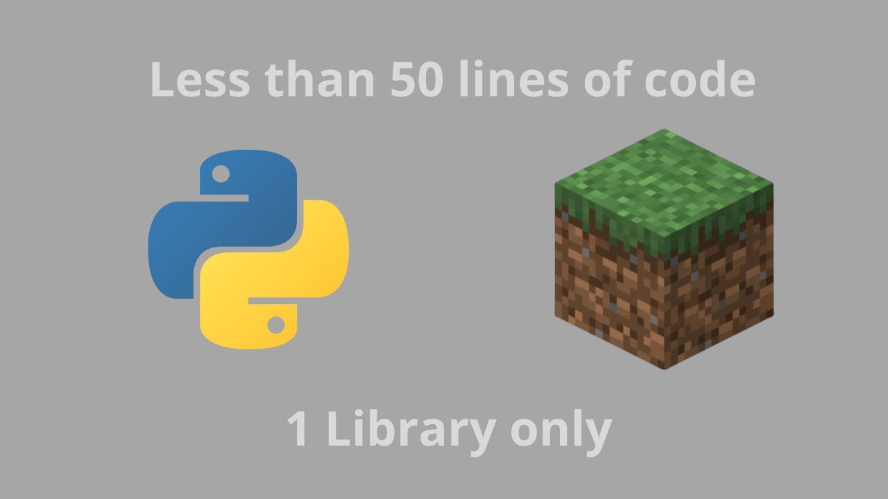 Learn how to create a Minecraft launcher in pure python using just 1 library and less than 50 lines