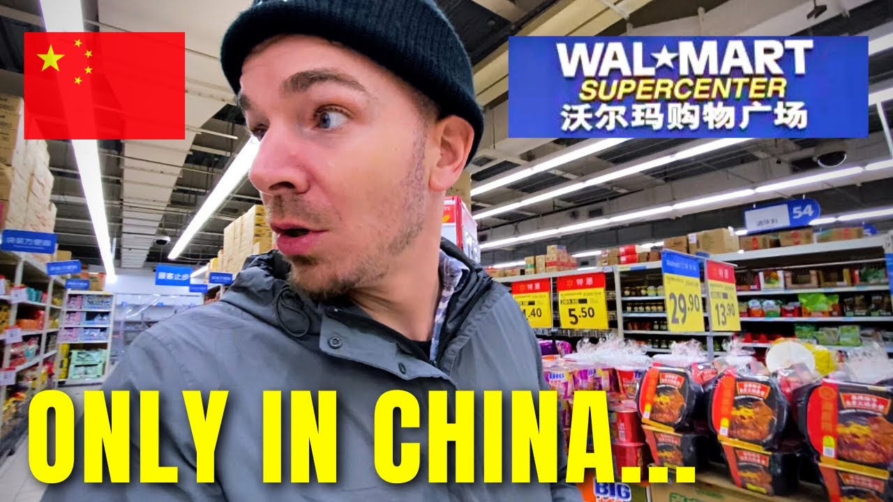 SHOCKED in Chinese Supermarket 🇨🇳 (inside WALMART in CHINA)