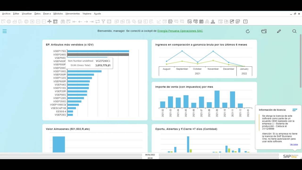 Cambiar de Ruta de archivos en el SAP Business One