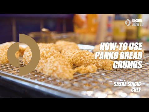 How-To Use Panko Bread Crumbs | Chef Sasha Sincic