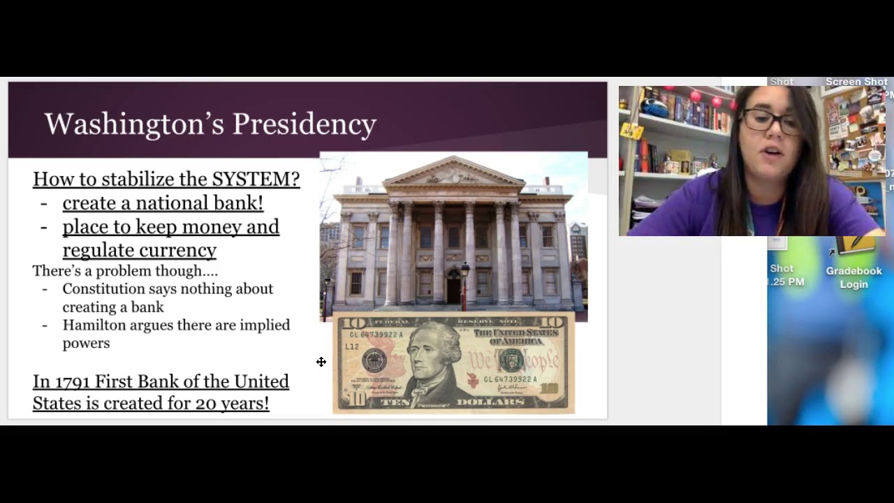 Unit 4 Section 4: Washington's Presidency