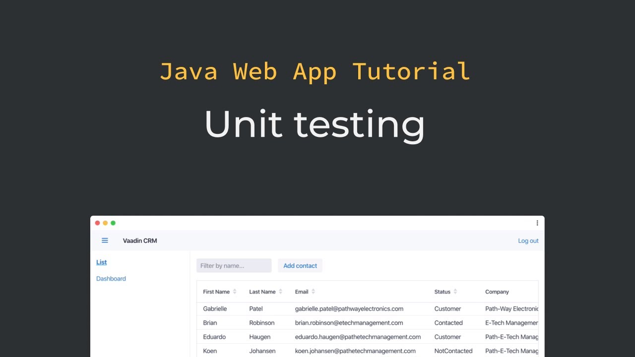 Java tutorial: Unit and integration testing (part 14)