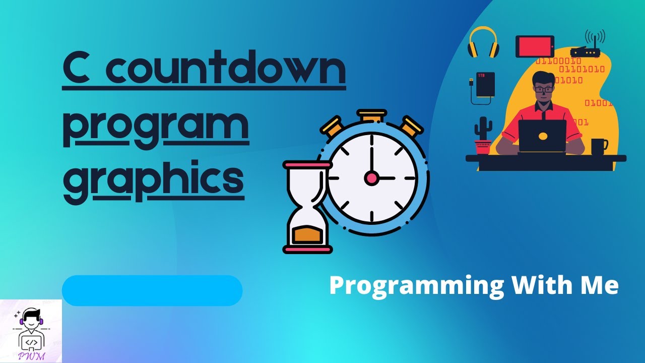 C/C++ Graphics Tutorial | Making Countdown Program 30 sec
