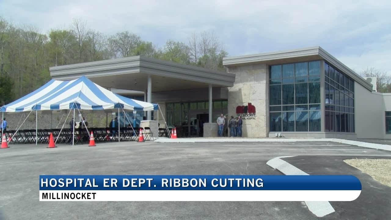 Ribbon cutting ceremony unveils new ER Department at Millinocket hospital