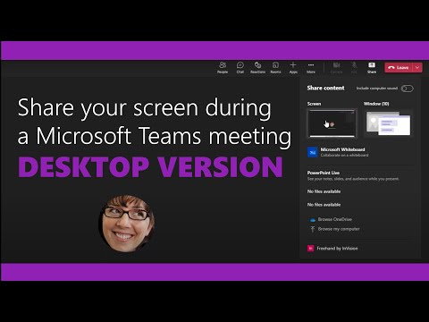 How to share your screen during a Microsoft Teams meeting – Nate ...