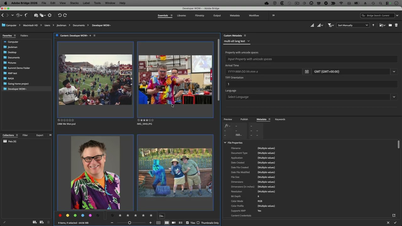 A free photo gallery exporter for Adobe® Bridge