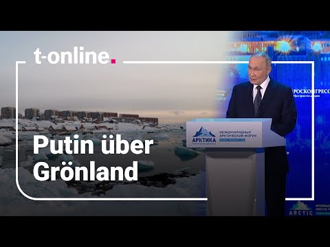 Grönland-Pläne von Donald Trump: Jetzt äußert sich Wladimir Putin