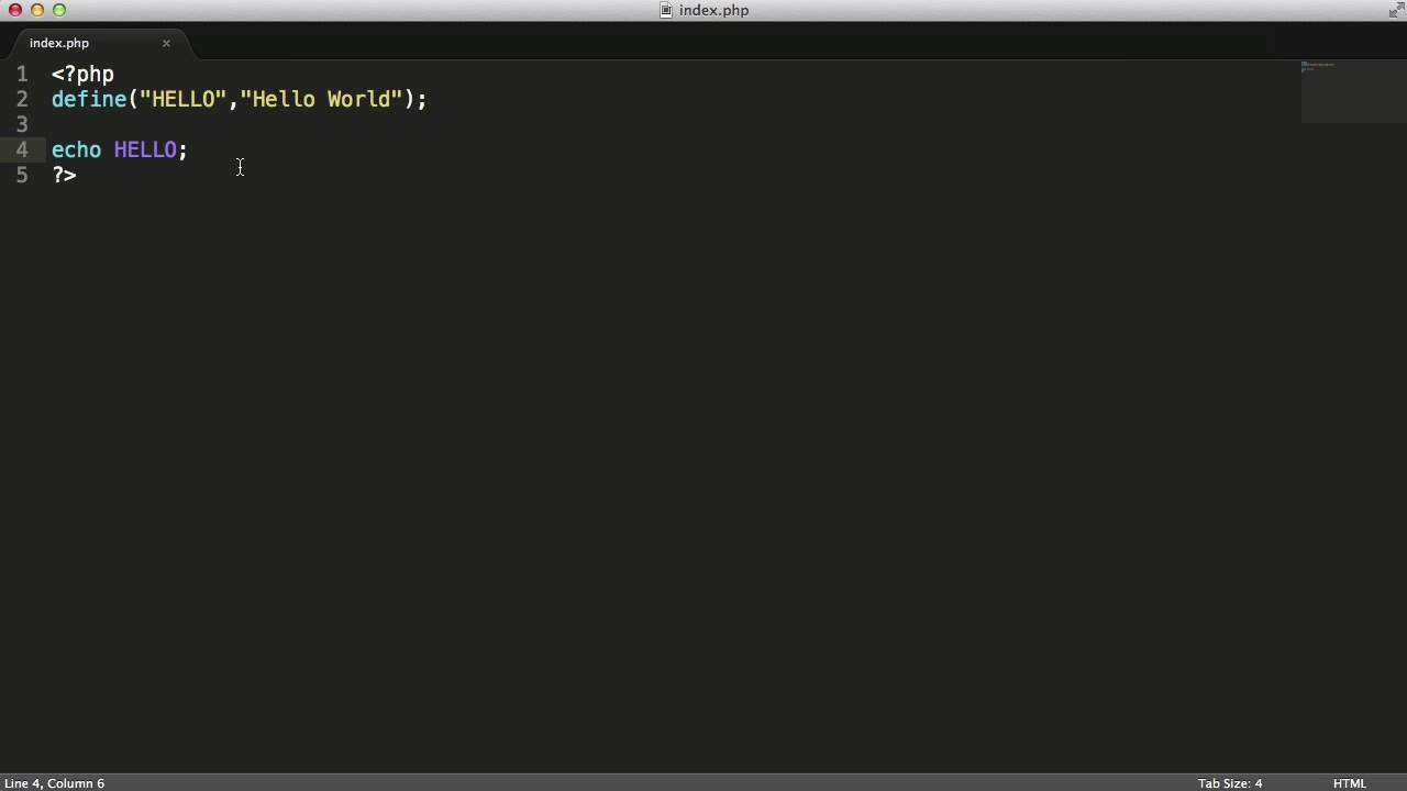Learn PHP - Constants