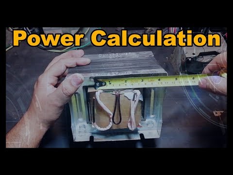 How to Calculate Transformer Power with its Core Size