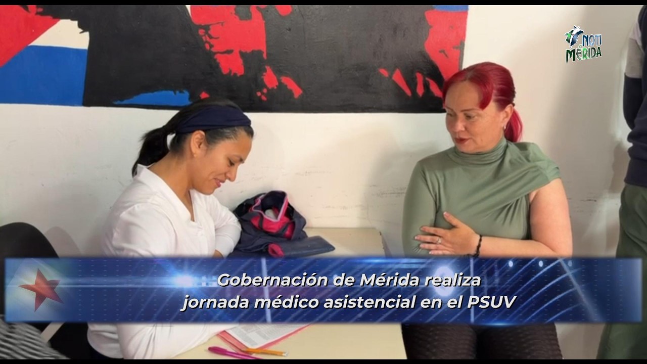 ‎🩺 Gobernación de Mérida realizó jornada médico-asistencial en el PSUV